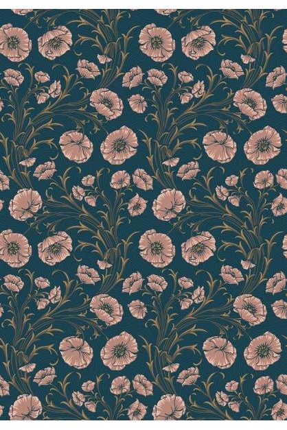 Bestel Treasured - Poppy Flow - Black van Boråstapeter nu online – Le ...